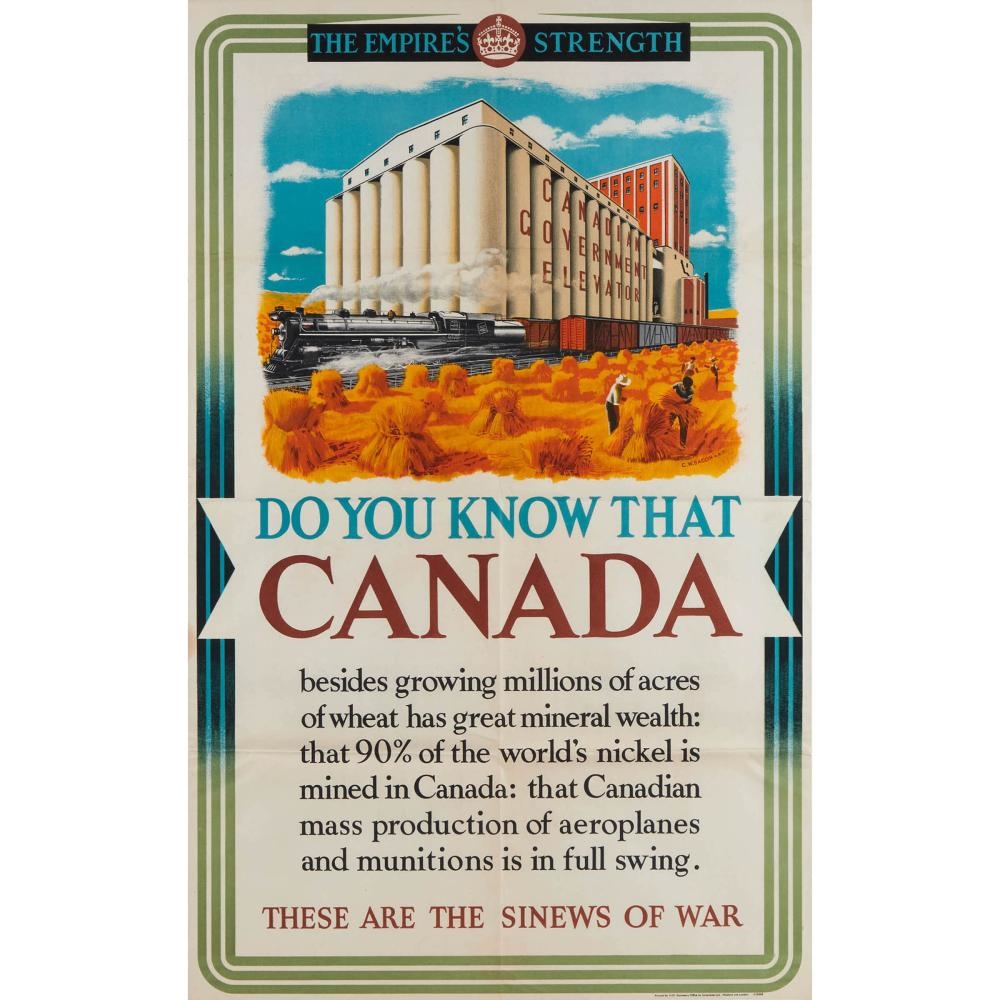 British School, 19th Century | British School WWII Propaganda Poster, c ...