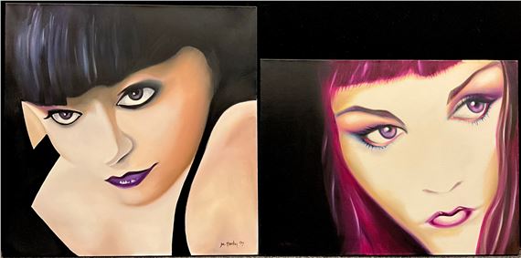 Joe Hendry | Two portraits (7) | MutualArt