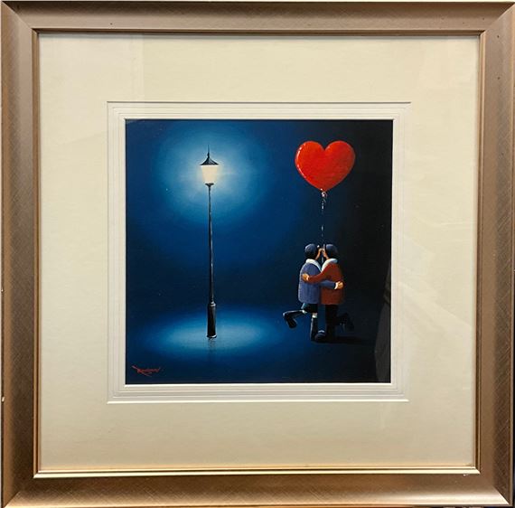 David Renshaw | Lamplit Lovers | MutualArt