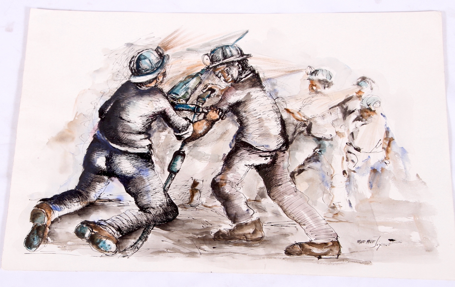 Mvemve Jiyane | MINERS | MutualArt