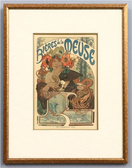 Alphonse Mucha | Mucha Lithograph (Circa 1898) | MutualArt