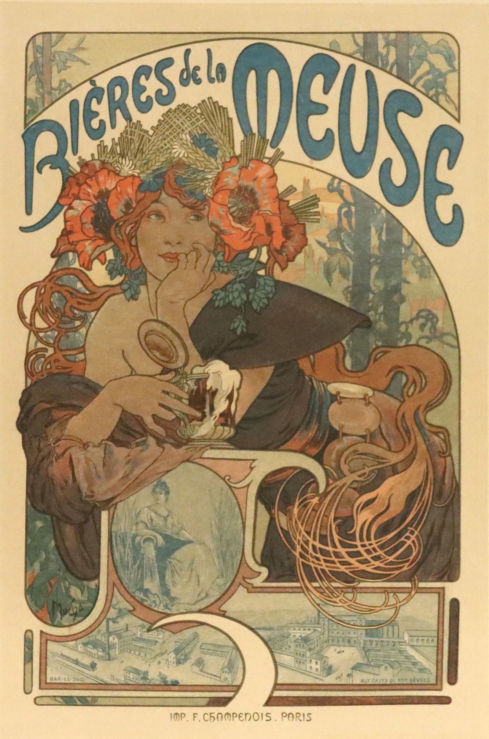Alphonse Mucha | Mucha Lithograph (Circa 1898) | MutualArt