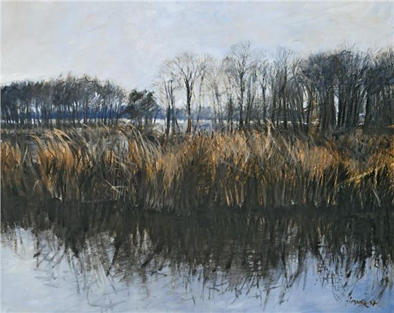 Carl Timner | Schilf am Schwielowsee | MutualArt