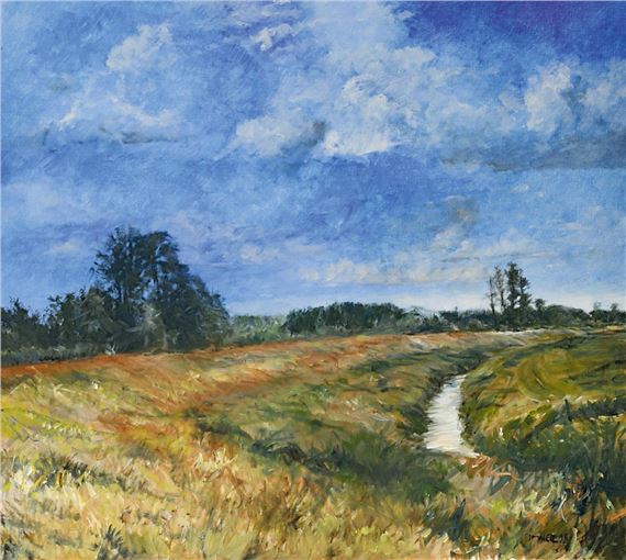 Carl Timner | Sommerliche Heidelandschaft | MutualArt