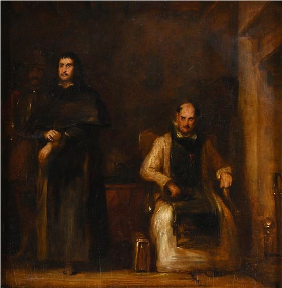 David Wilkie | HENRY WARDEN BROUGHT BEFORE FATHER EUSTACE (Circa 1830 ...