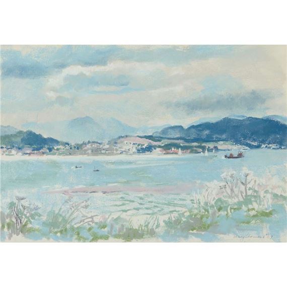 Mary Nicol Neill Armour | Dunoon from Inverkip (1967) | MutualArt