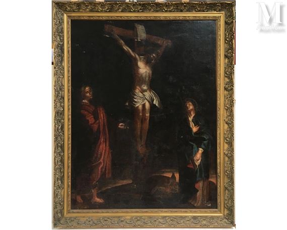 Peter Paul Rubens | Crucifixion avec la Vierge et Saint Jean-Baptiste ...