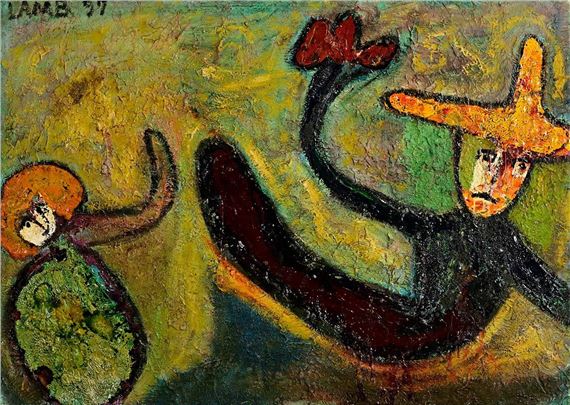 Matt Lamb | Two Figures (1997 (1997) | MutualArt