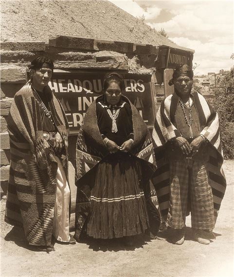 Hosteen Klah | Hosteen Klah, Navajo Medicine Man (1925) | MutualArt
