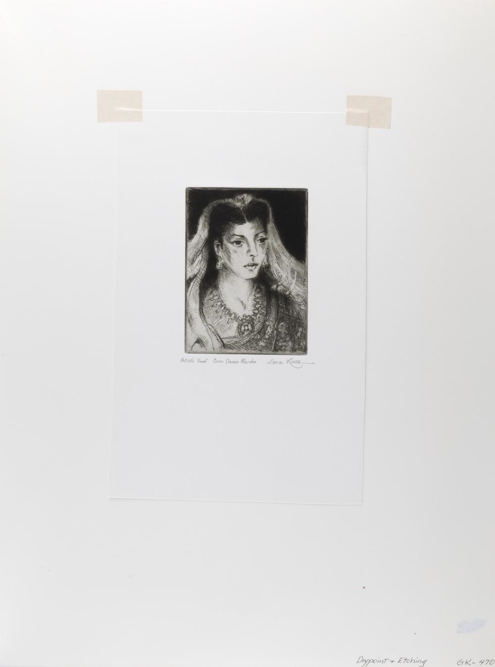 Alice Gene Kloss | Corn Dance Maiden (1973) | MutualArt