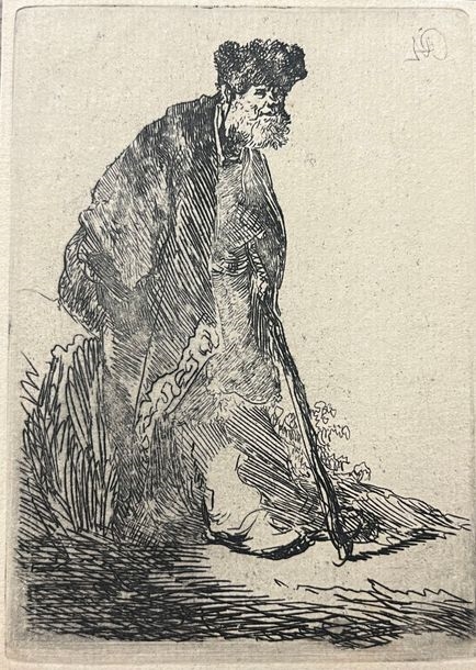 Rembrandt van Rijn | La Fuite en Égypte, effet de nuit (1651) | MutualArt