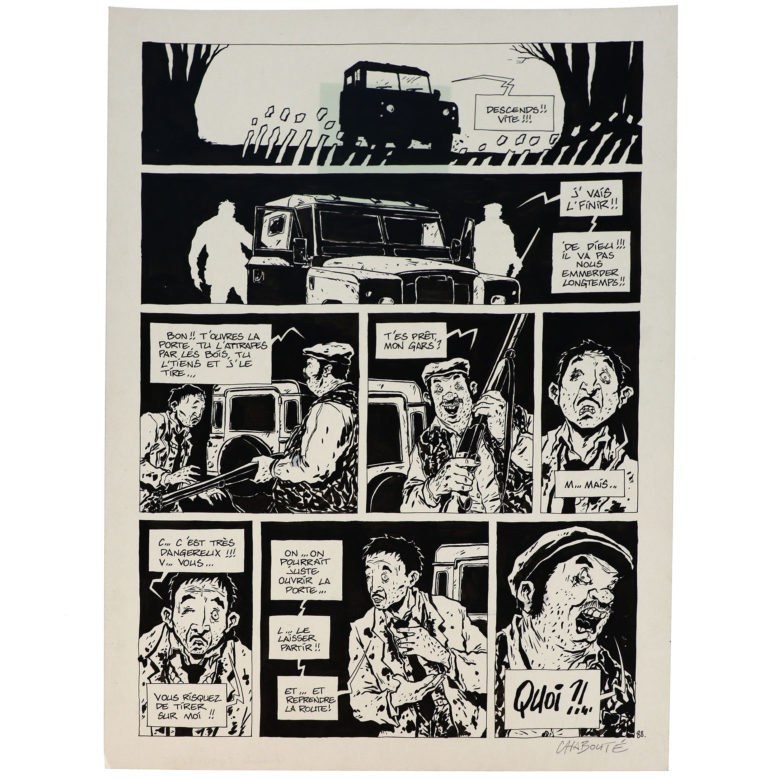 Christophe Chabouté | Pleine Lune | MutualArt
