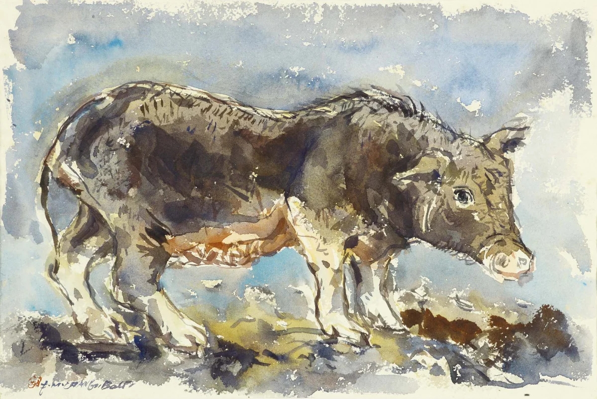 Chang Fee Ming | Balinese Pig | MutualArt