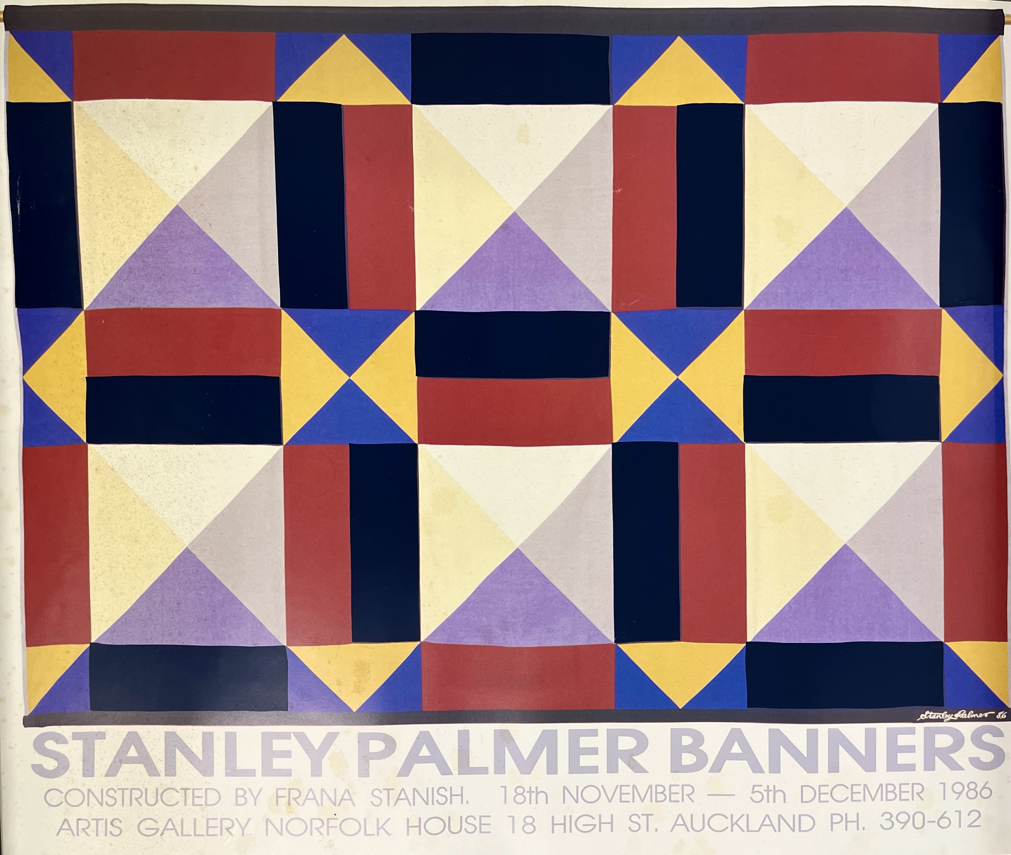Stanley Palmer | Stanley Palmer Banners (1986) | MutualArt