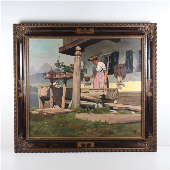 Hans Massmann | Am Hausbrunnen | MutualArt
