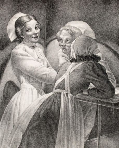 Kyra Markham | KYRA MARKHAM (1891-1967) PENCIL SIGNED LITHOGRAPHS (2 ...