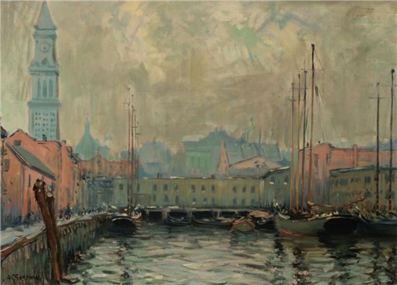 Arthur Clifton Goodwin | ARTHUR CLIFTON GOODWIN (1864-1929) BOSTON ...