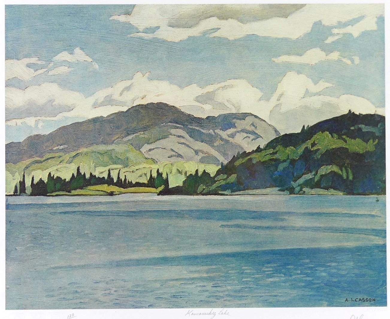 Alfred Joseph Casson | Kamaniskeg Lake | MutualArt