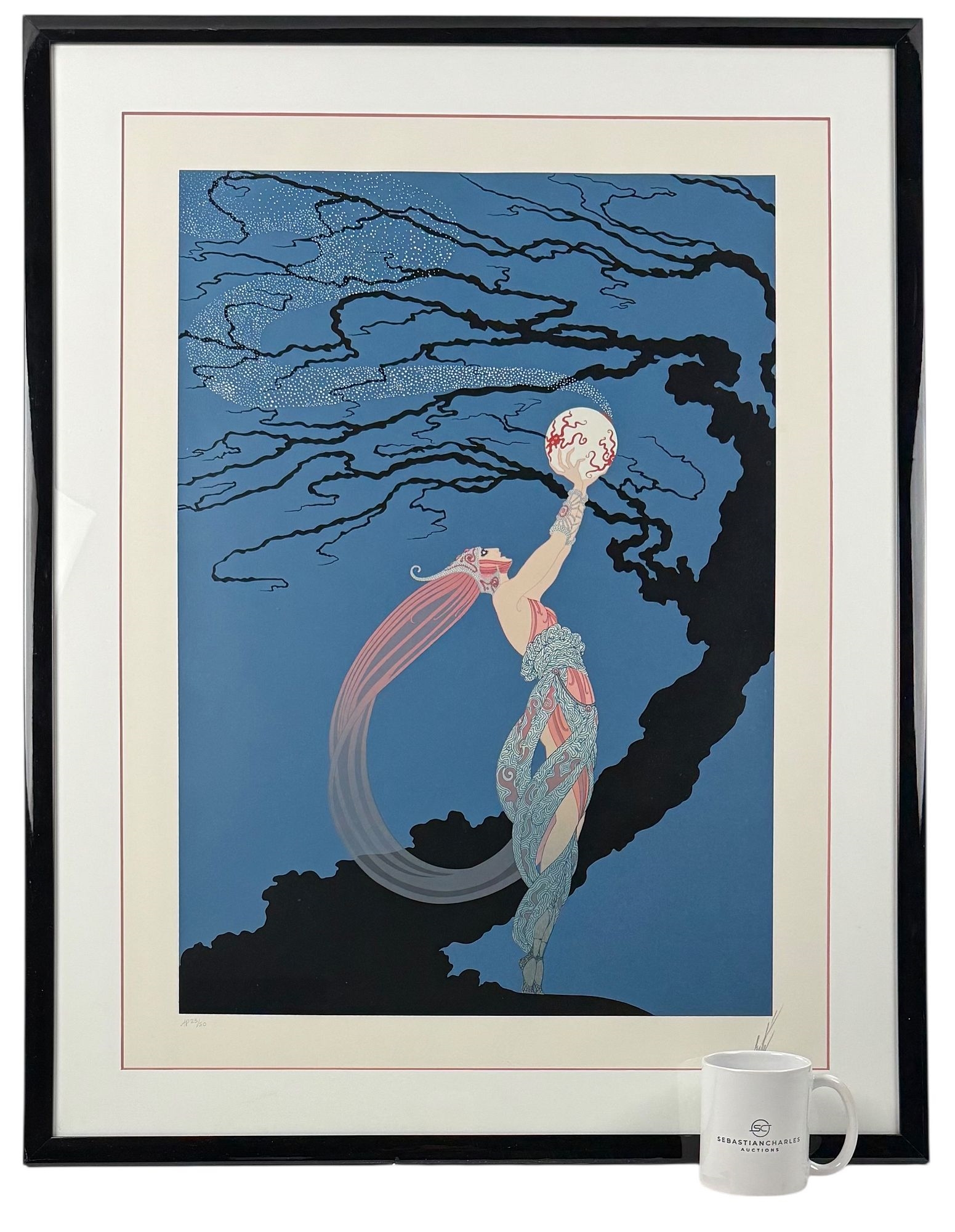 Erté | Fireflies | MutualArt