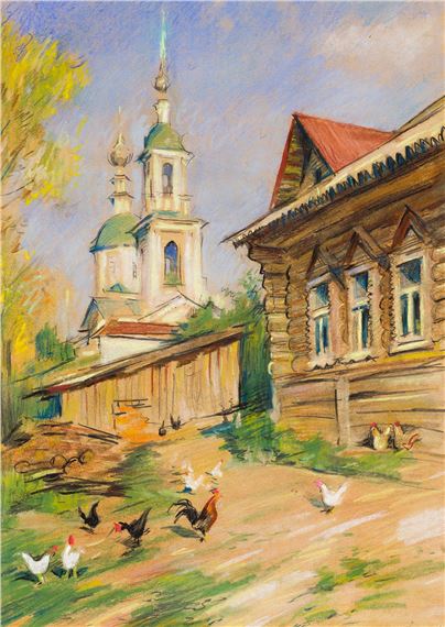 Oleg Nikolaevich Vishnyakov | Russian province (1970) | MutualArt