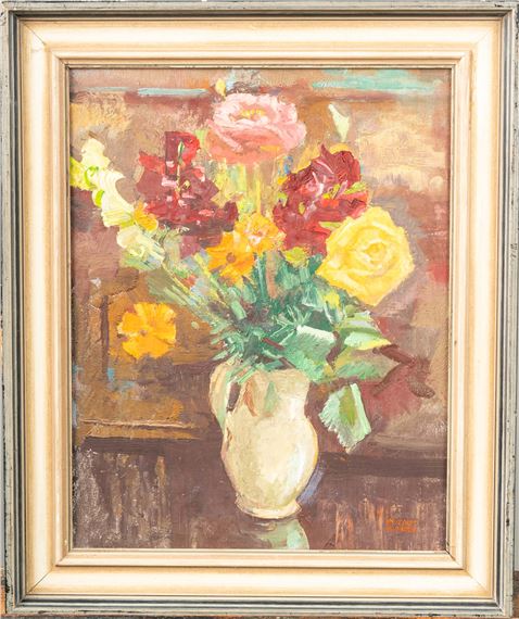 August Rieger | Flowers | MutualArt