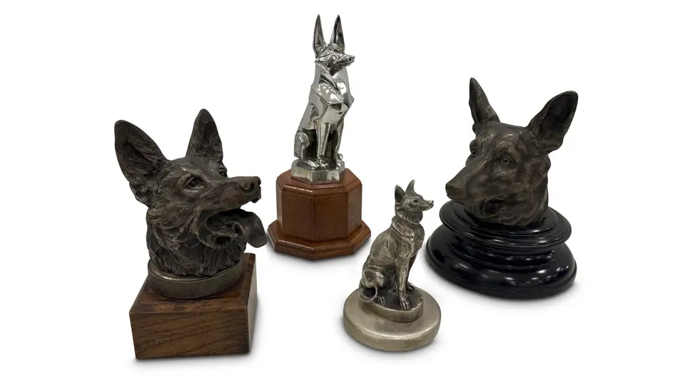 Jacques Cartier | Four Alsatian Dog Mascots | MutualArt