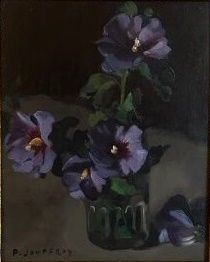 Pierre Jouffroy | Still life with flowers in a glass | MutualArt