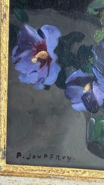 Pierre Jouffroy | Still life with flowers in a glass | MutualArt