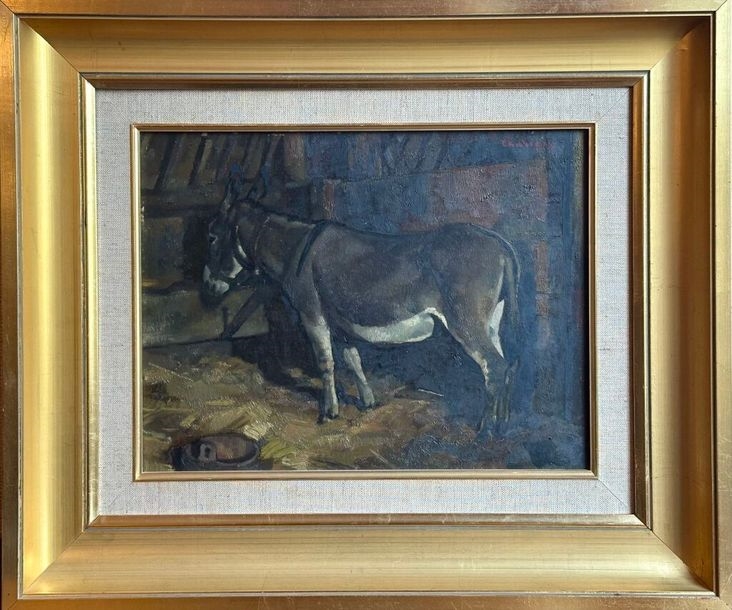 André Auguste Charigny | The donkey at Garnache | MutualArt
