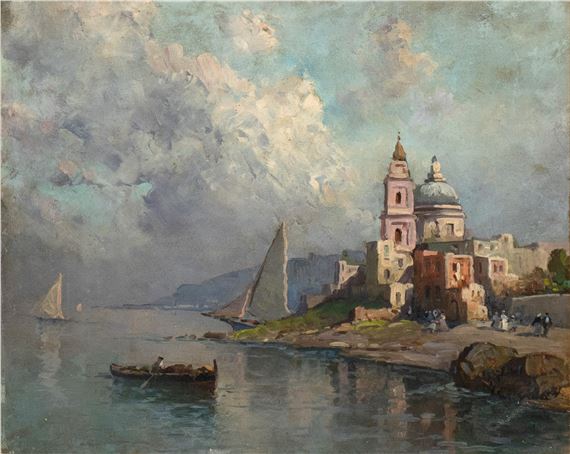 Nicola de Corsi | Coastal landscape | MutualArt