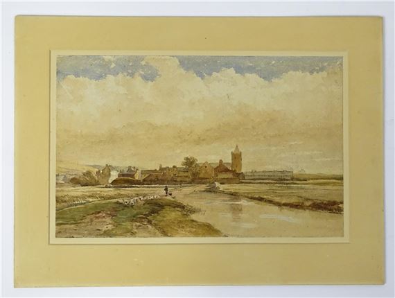 Charles Harrington | An English country landscape scene depicting a ...