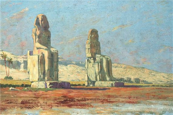 Marcel Meys | Colossi of Memnon (1909) | MutualArt