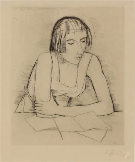 Karl Hofer | Im Gebirge (1953) | MutualArt