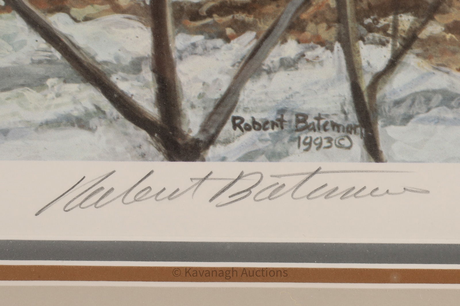 Robert McLellan Bateman | Robert Bateman Sap Bucket Myrtle Warbler ...