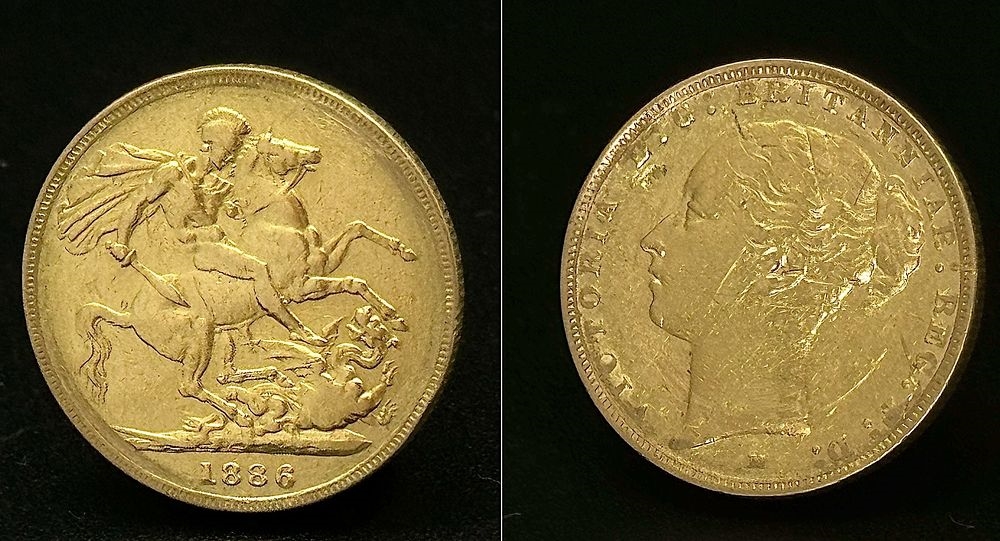 Queen Victoria | AN 1886 QUEEN VICTORIA BUN HEAD, REVERSE, FULL (Circa ...