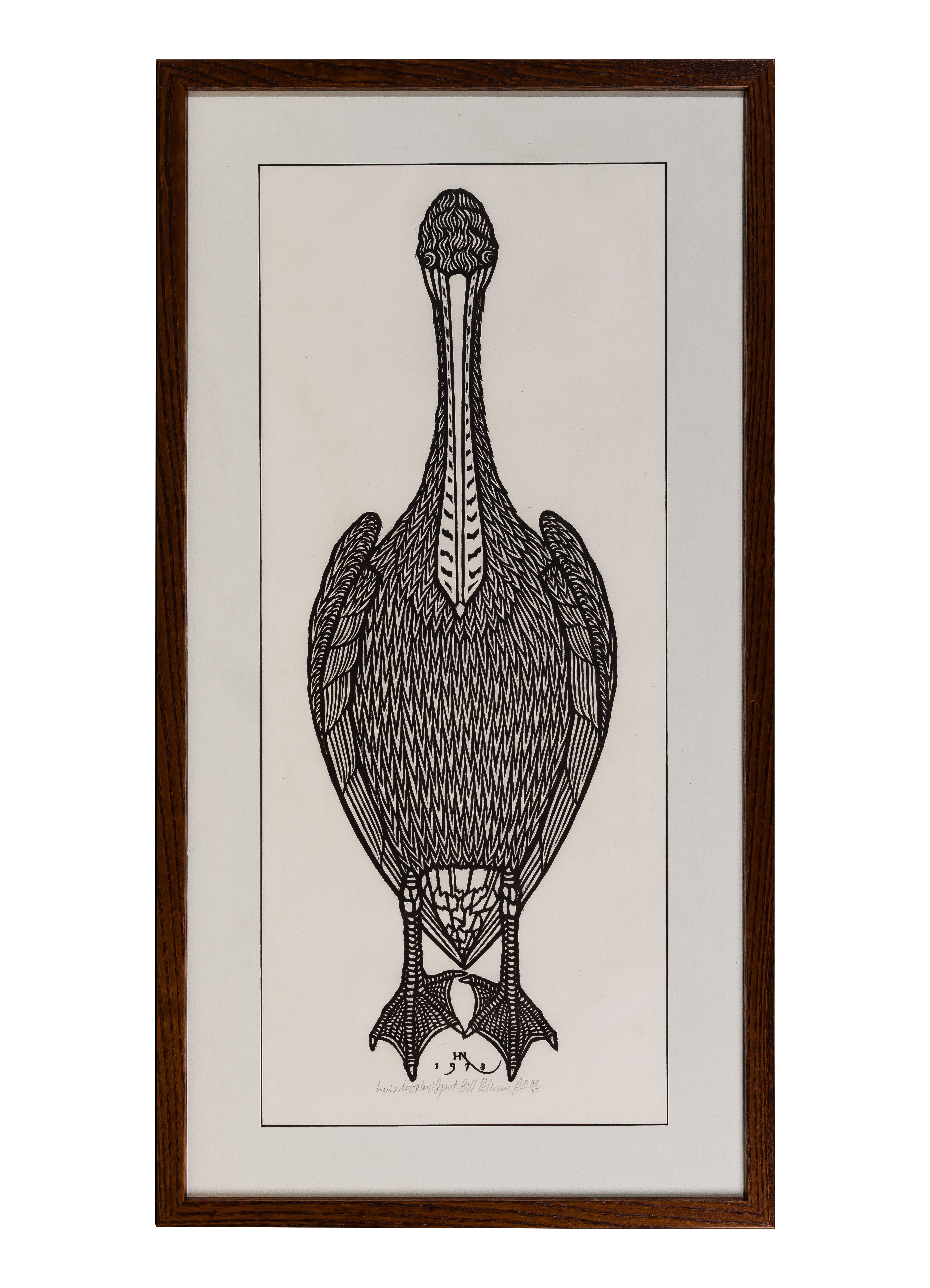 Jacques Hnizdovsky | Spot Bill Pelican (1973) | MutualArt