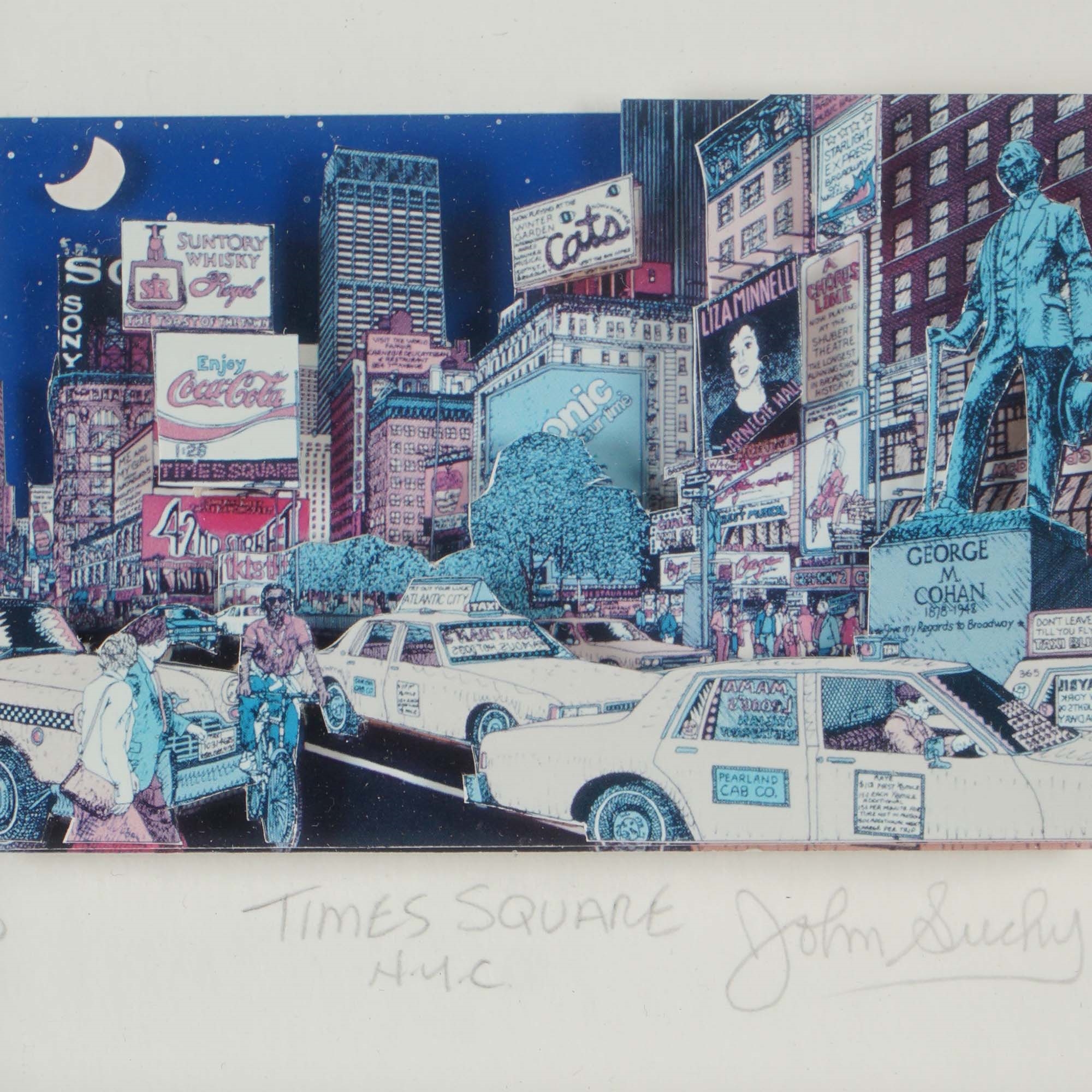 John Suchy | John Suchy, Times Square 3D Pop Art, Signed and Numbered ...