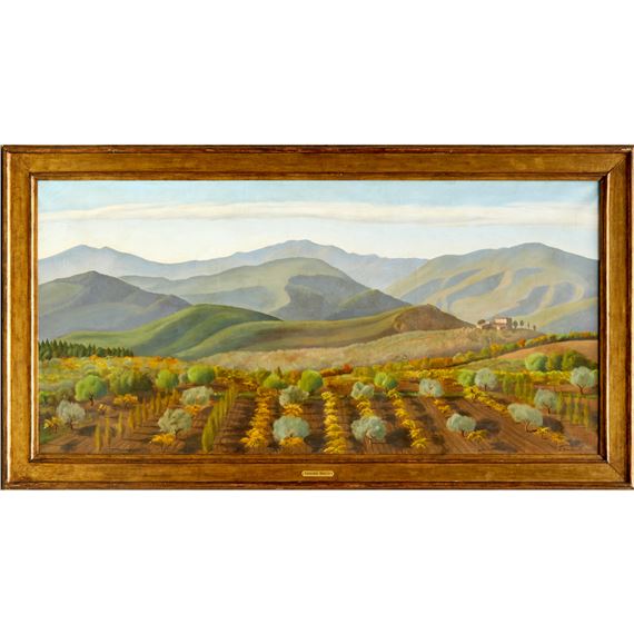 Edward Bright Bruce | Tuscan Hills | MutualArt