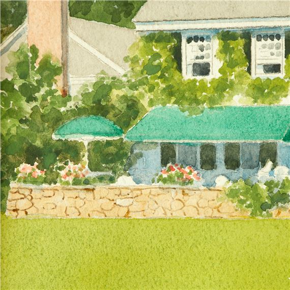 Charles Baskerville | Brooke Astor house portrait (1979) | MutualArt