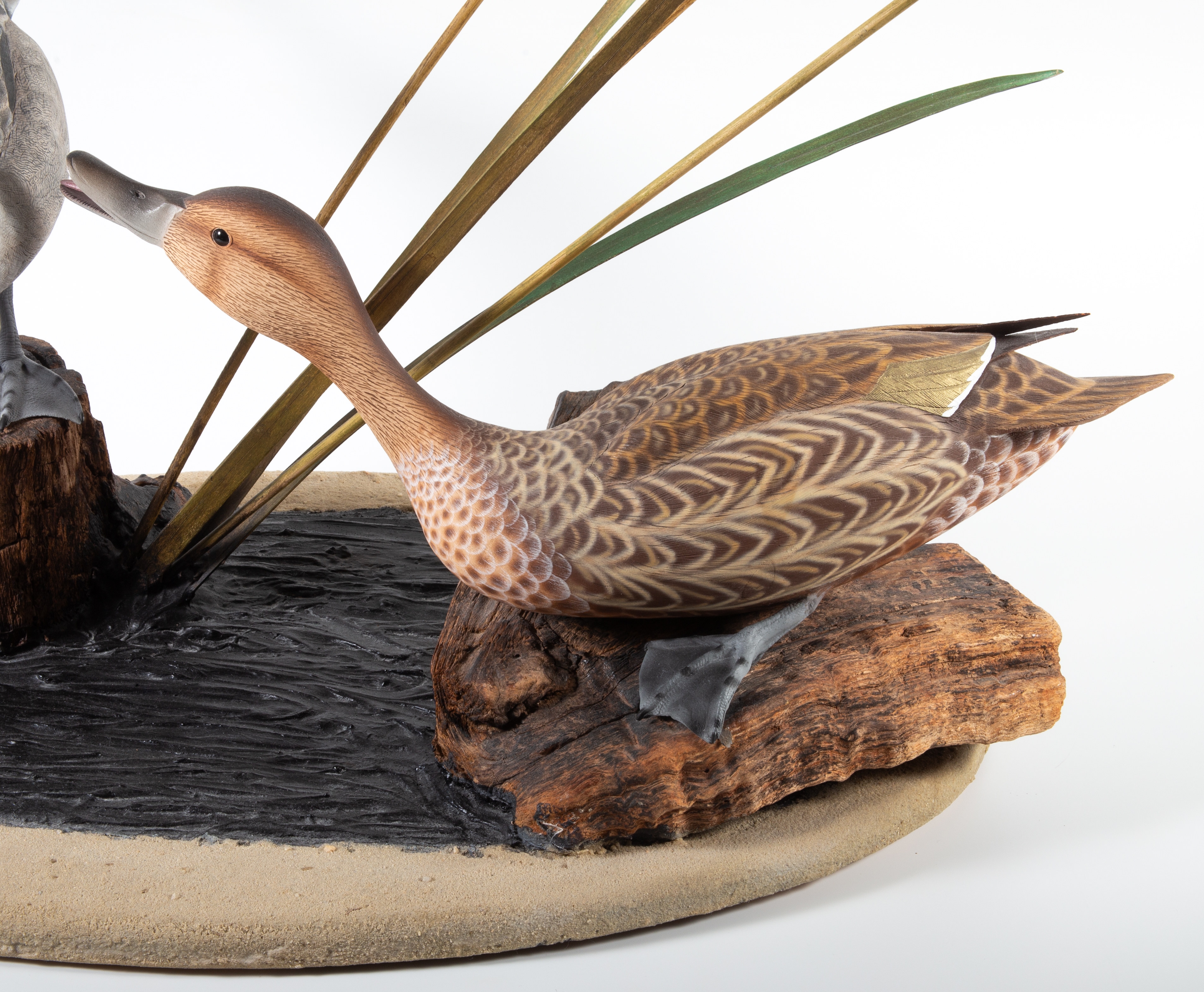 William Veasey | VEASEY PINTAIL SCULPTURE | MutualArt