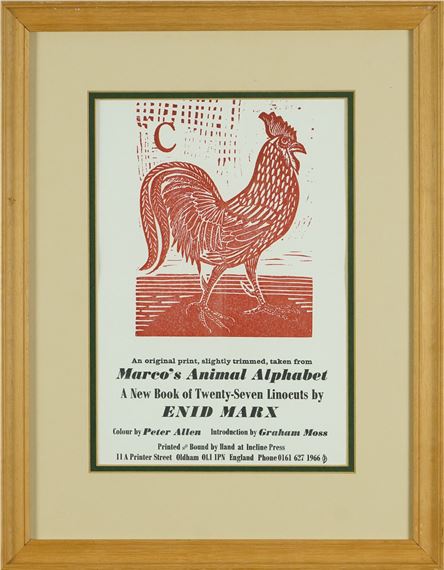 Enid Marx | Marco's Animal Alphabet (20th Century) | MutualArt