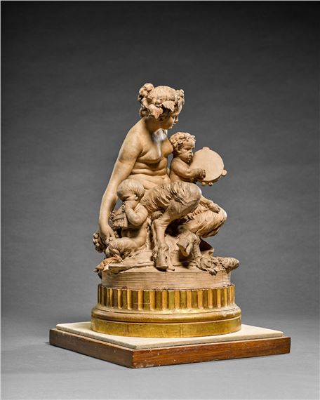 Claude Michel Clodion | Satyress and Infant Satyrs (Early 19th Century ...