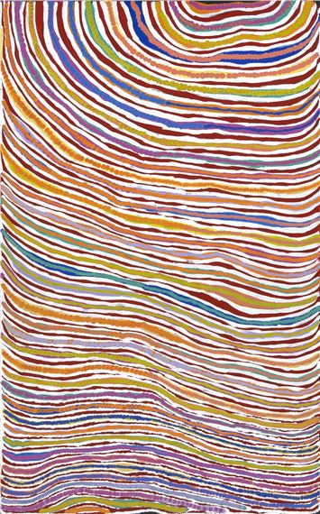 Betsy Napangardi Lewis | Mina Mina Jukurrpa Mina Mina Dreaming (2005 ...
