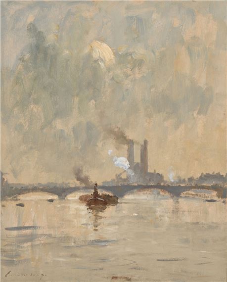 Edward Brian Seago | Battersea Bridge | MutualArt