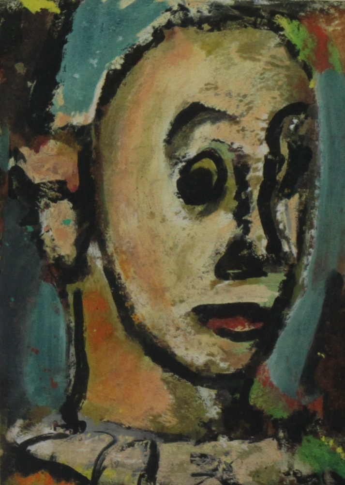 Georges Rouault | Portrait of Clown Blaise | MutualArt