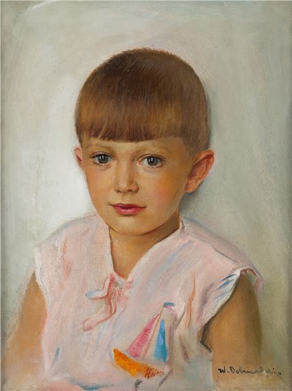Wacław Dobrowolski | Portrait of Staś | MutualArt