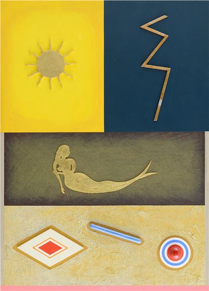 Lucio del Pezzo | Sirena partenope (2004) | MutualArt