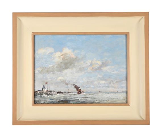 Edward Brian Seago | THE TUGBOAT, OFF THE COAST | MutualArt