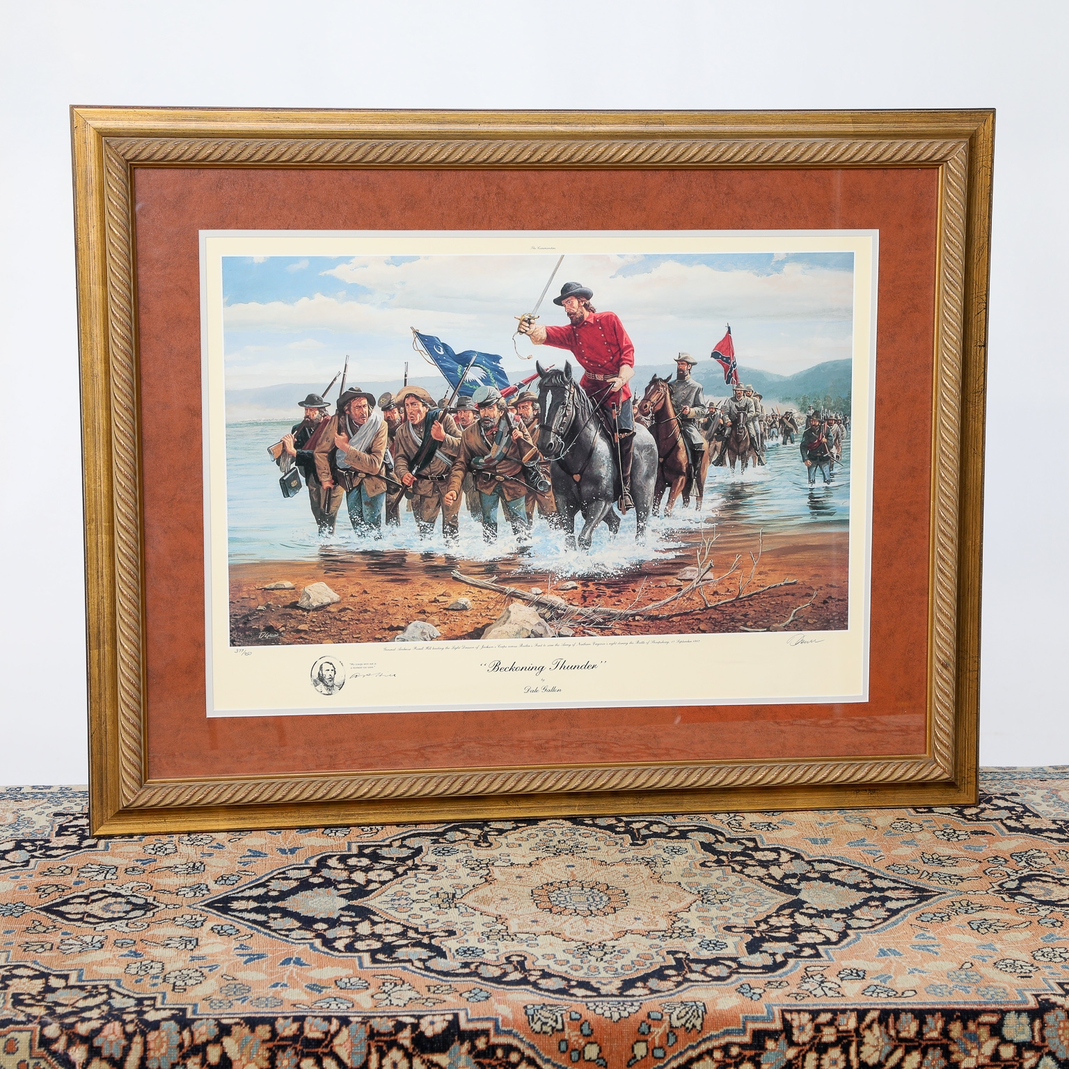 Dale Gallon | Dale Gallon Limited Edition Historical Print Depicting ...