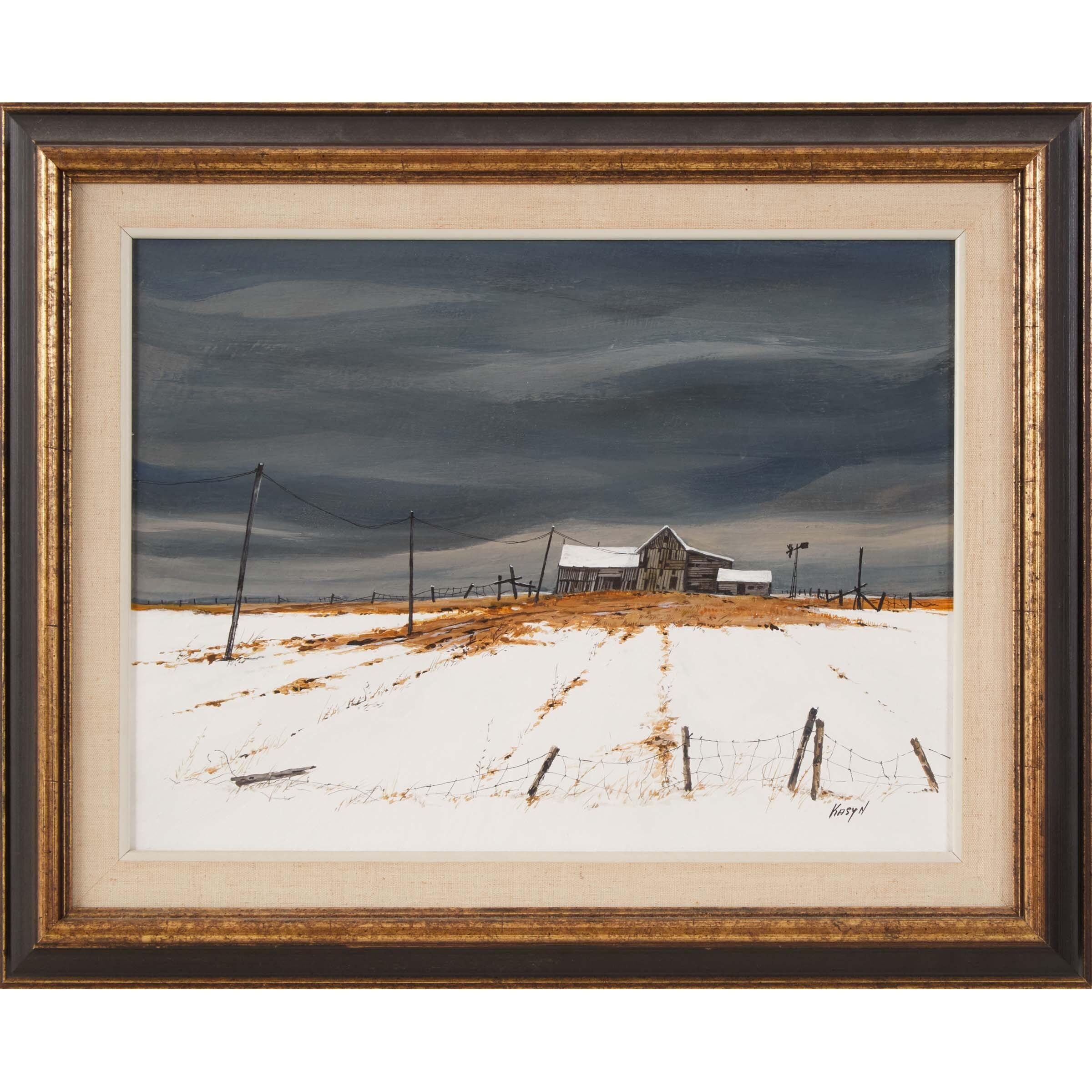 John Kasyn | DISTANT FARM (1968) | MutualArt